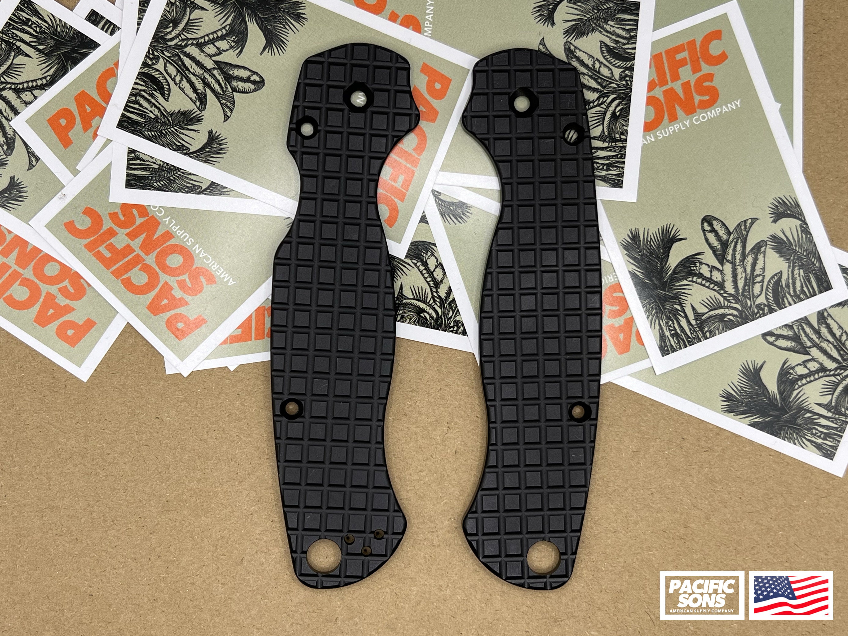 Spyderco Paramilitary 2 - Custom Frag Scale Set - Aluminum - 3 Colors ...