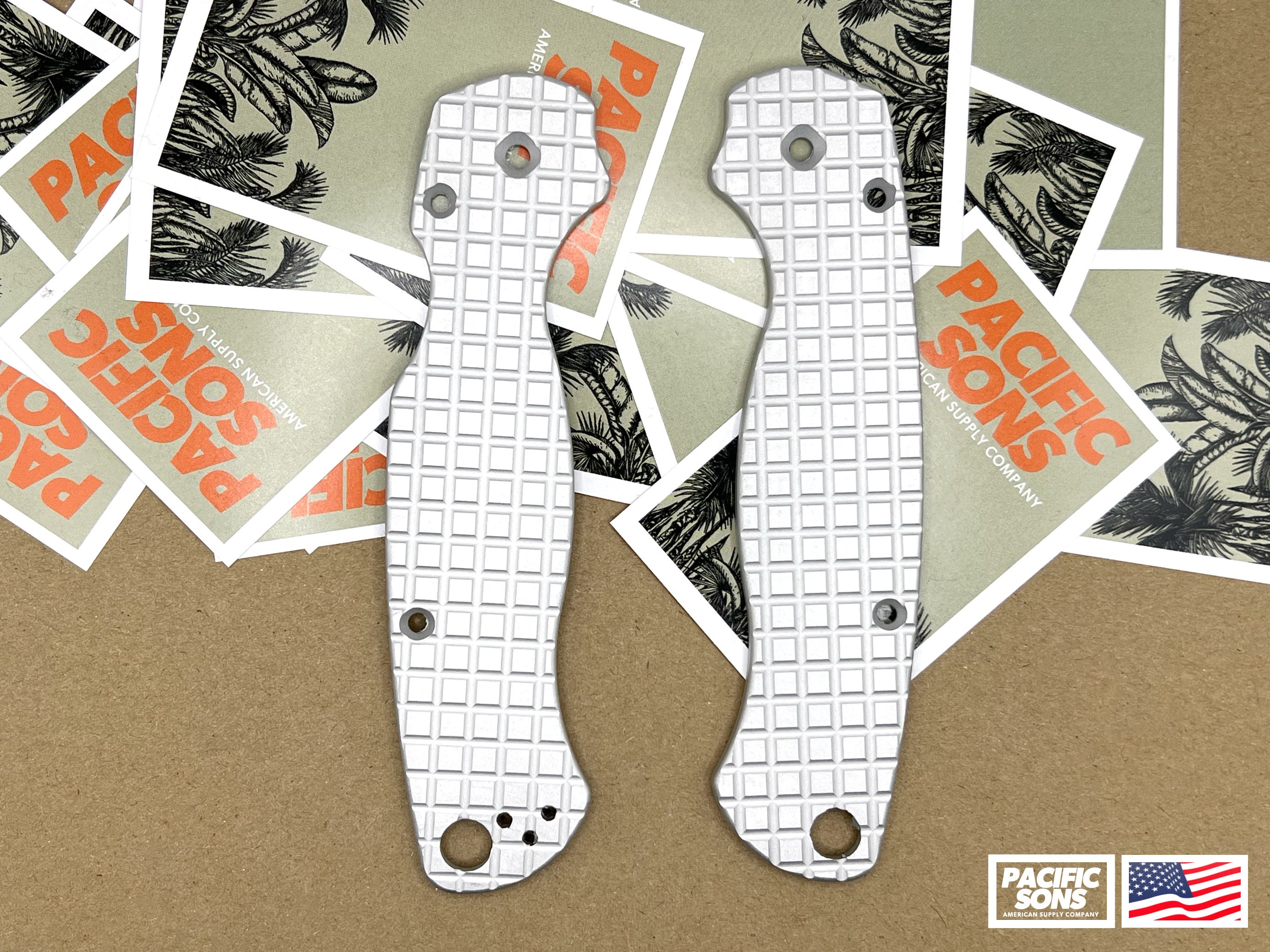 Spyderco Paramilitary 2 - Custom Frag Scale Set - Aluminum - 3 Colors ...