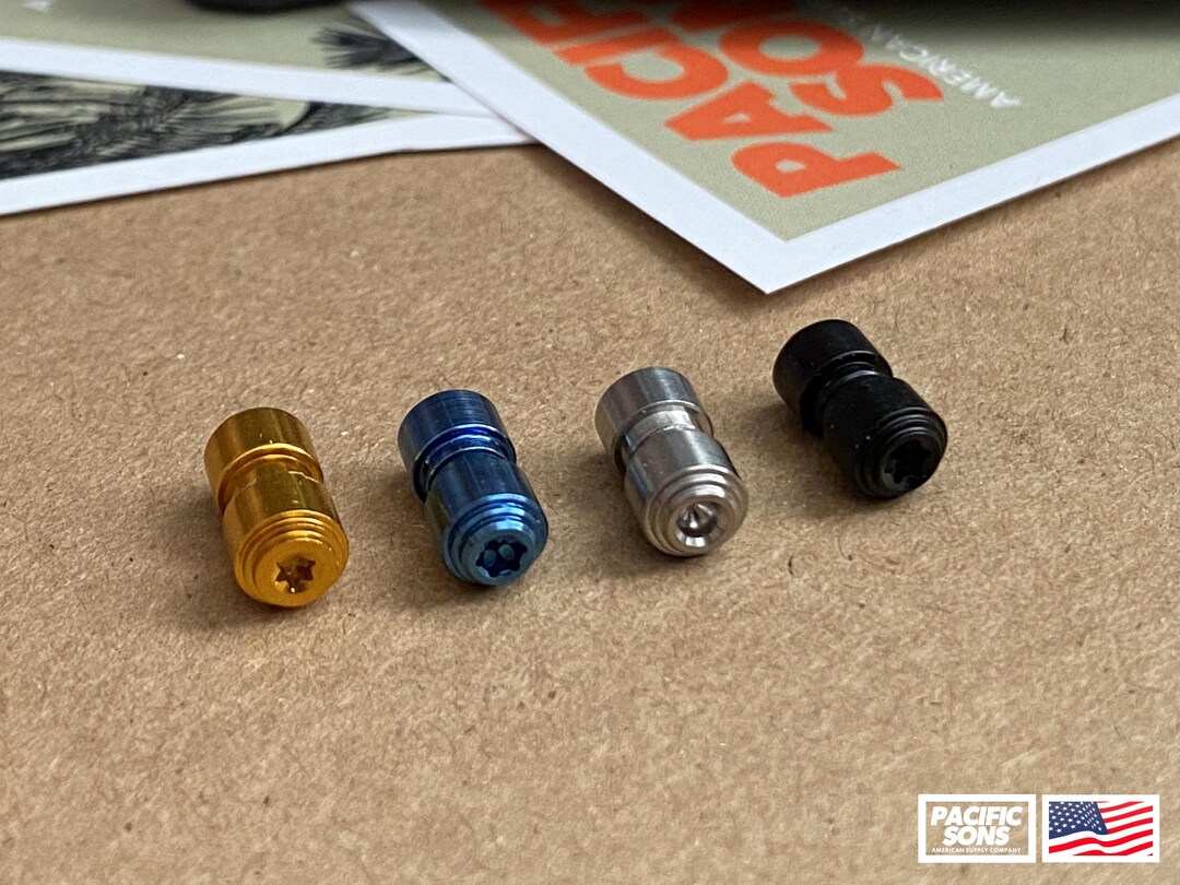 Titanium Thumb Stud - Fits Benchmade 535 940 551 552 553 710 730 950 ...