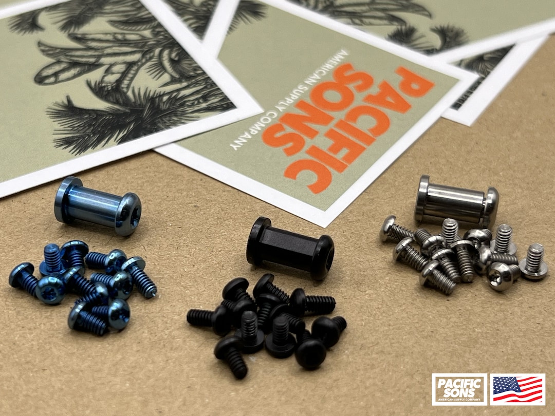 Complete Titanium Screw & Pivot Dress Kit for Benchmade 940-1/940-2 ...