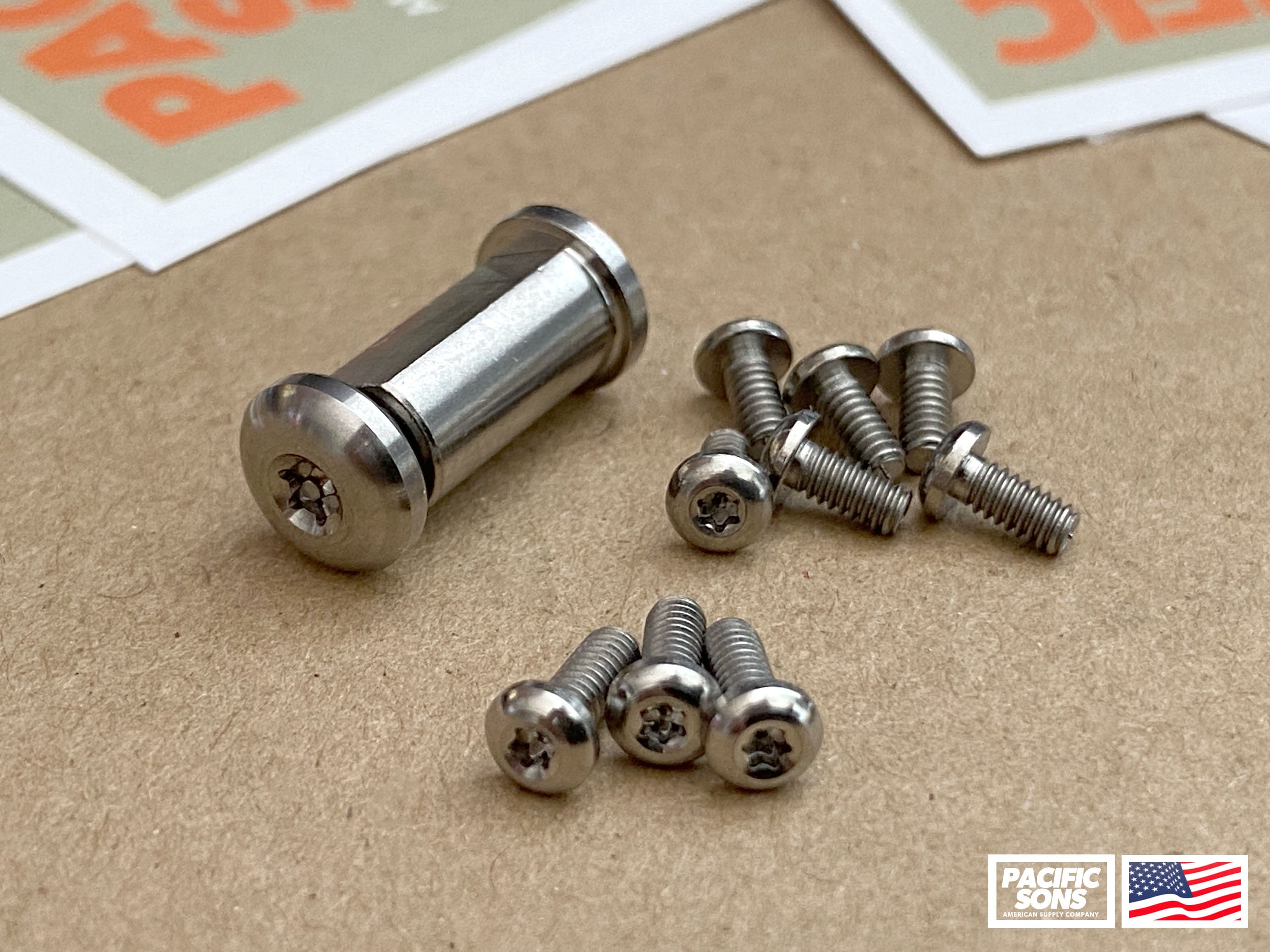 Complete Titanium Screw & Pivot Dress Kit for Benchmade Mini Adamas 273 ...