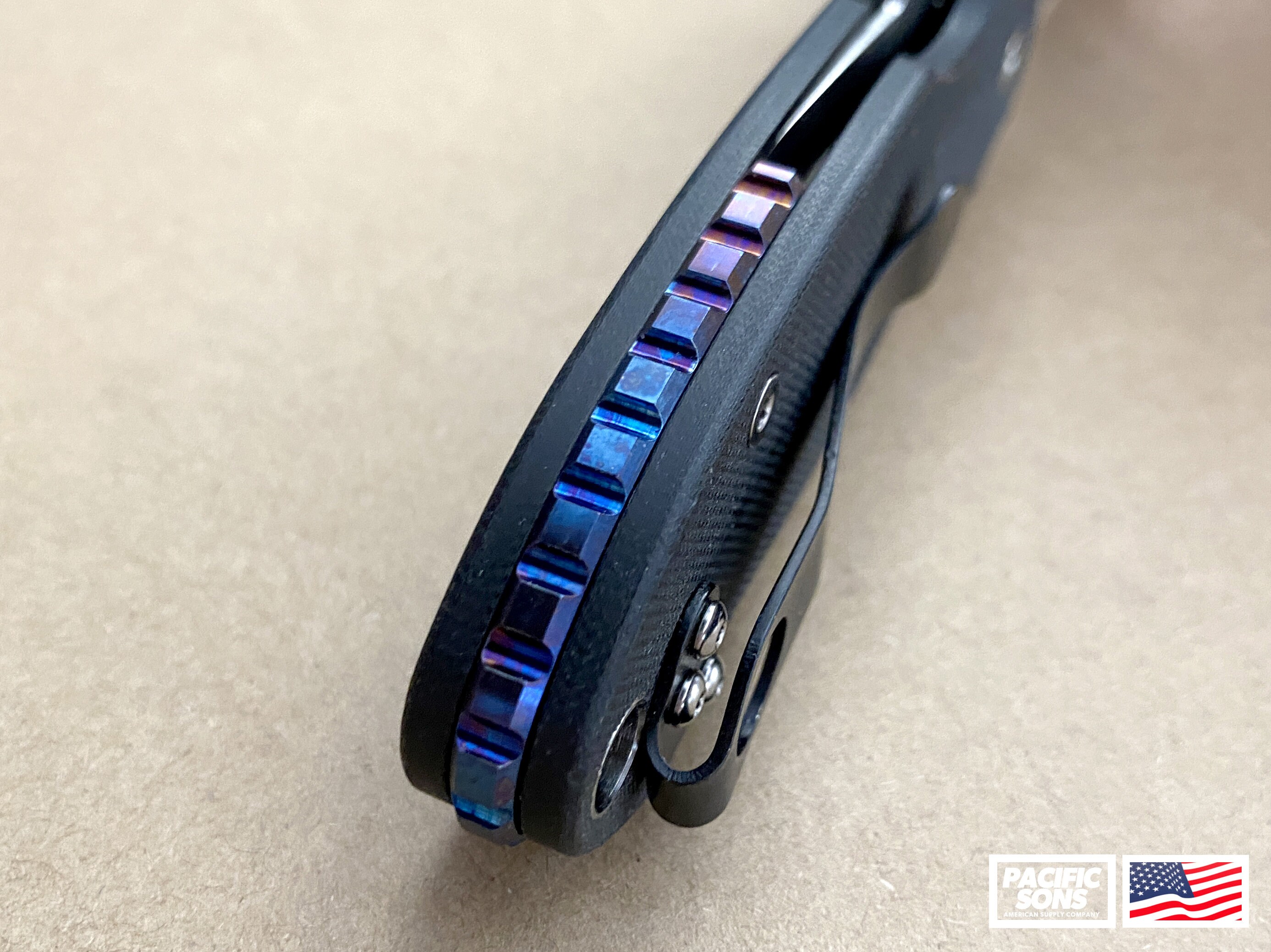 Titanium Back Spacer for Spyderco Para 3 | Etsy