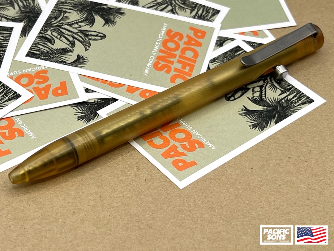 Custom Milled ULTEM™ Bolt Action Pen - Etsy