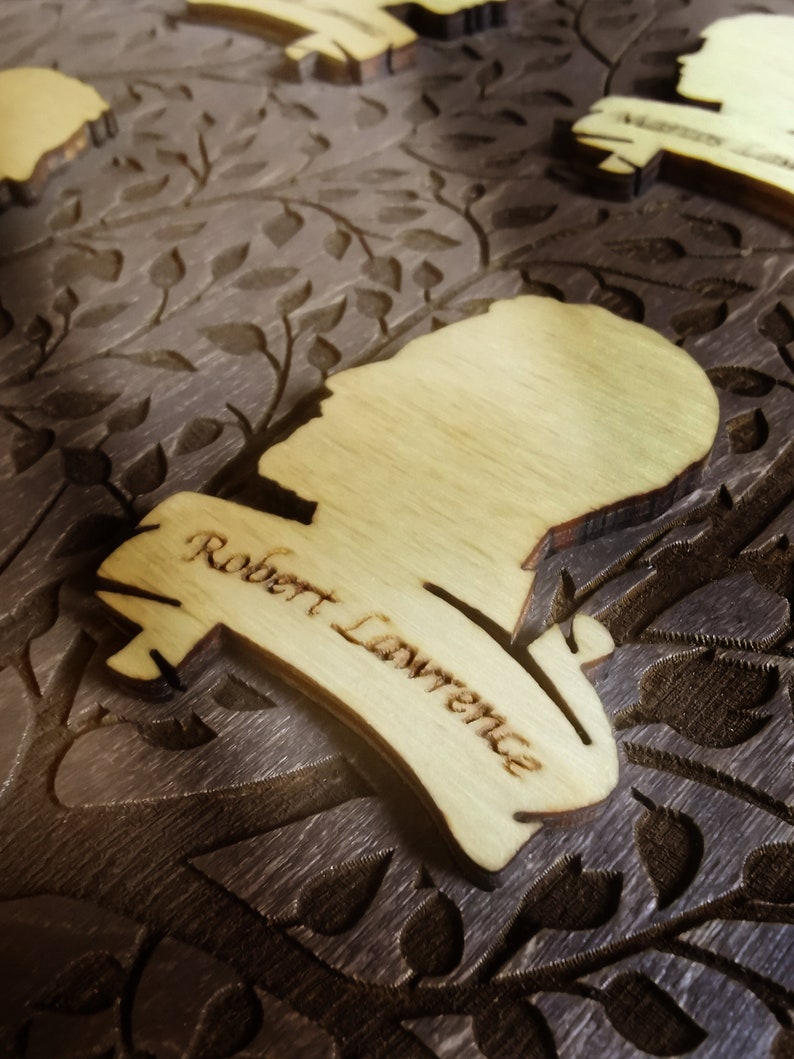 Customized 3D Family Tree - Etsy