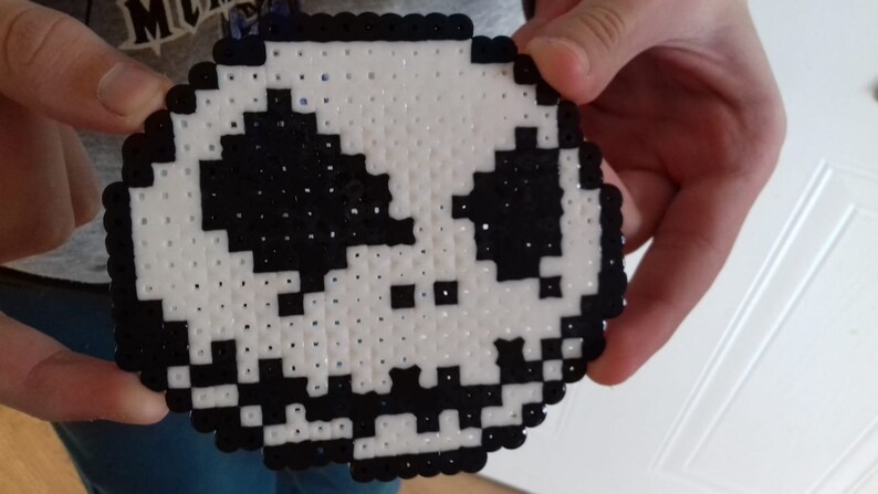 Jack Skellington Nightmare Before Christmas Perler/coasters - Etsy