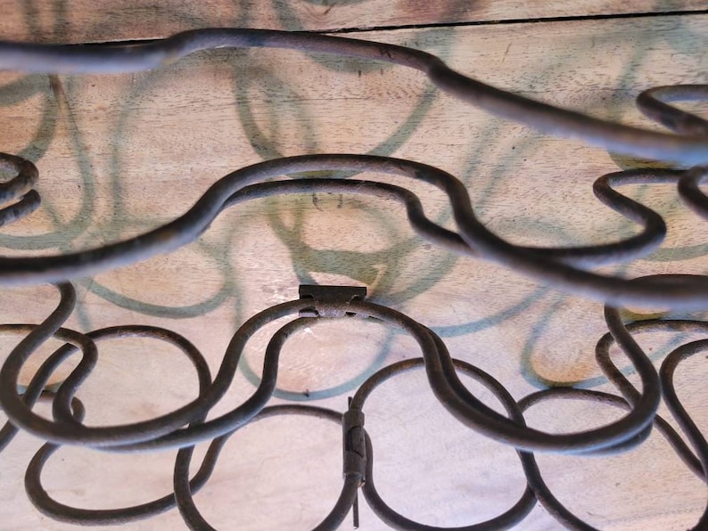 Seven Rusty, Curvy, Old Mattress/upholstery/ Automotive Seat Spring ...
