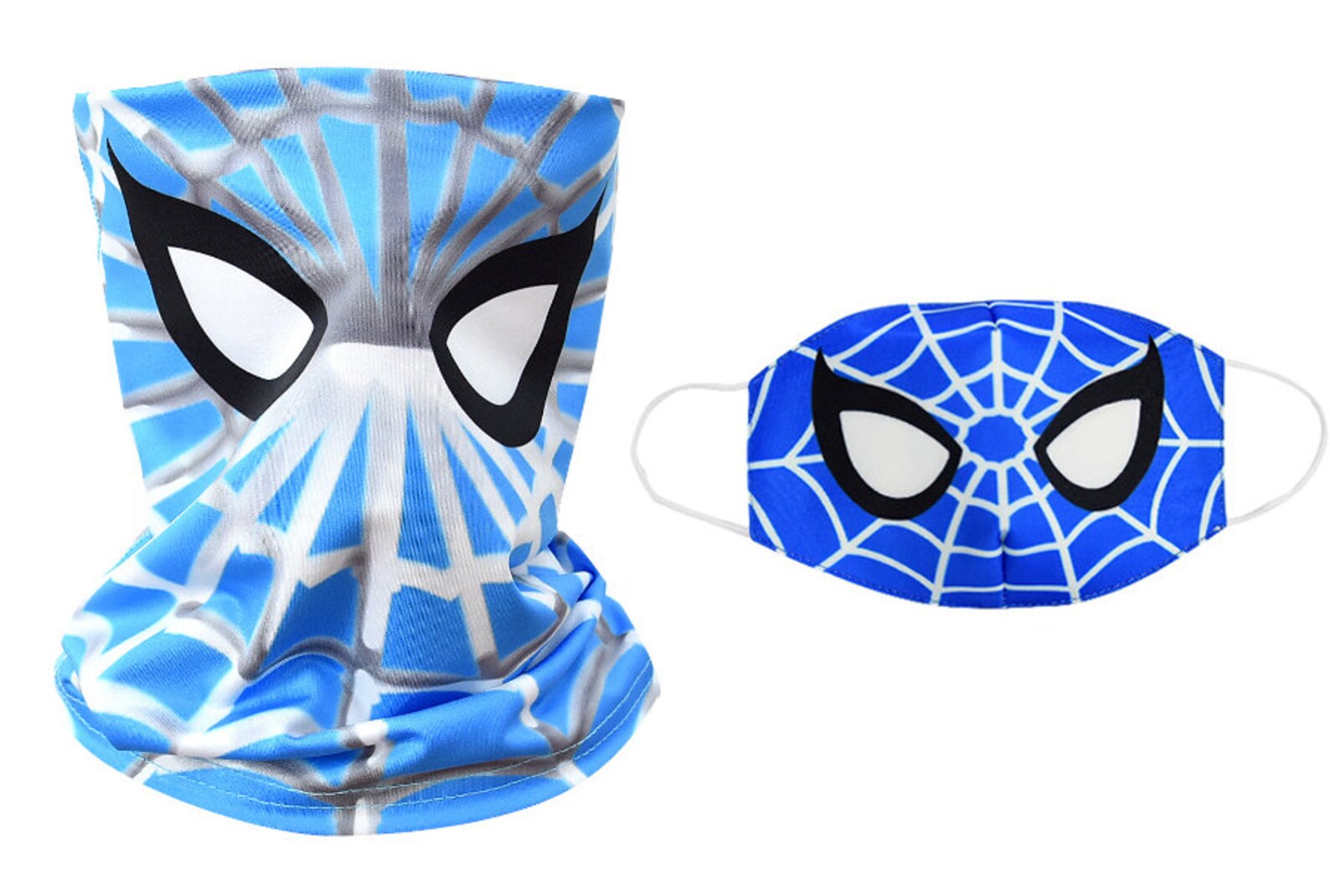 Kids Size Game spider-men Cotton Cloth Masks Half Face Mouth - Etsy