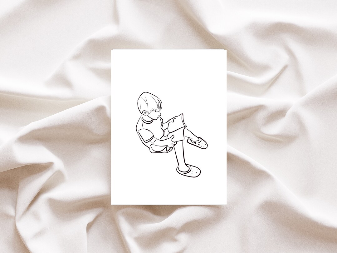 Faceless Custom Minimal Line Drawing|| Messy Simple Drawing || Faceless ...