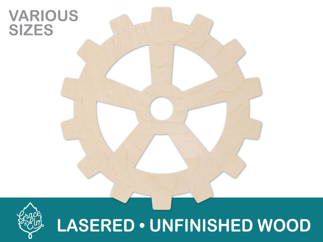 Gear Laser Cut Gear Laser Cut Shapes Create Your Own Craft Supplies ...