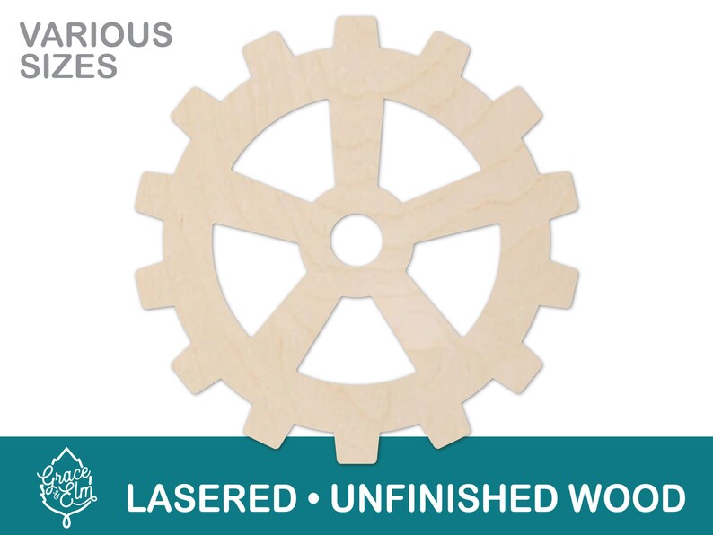Gear Laser Cut Gear Laser Cut Shapes Create Your Own Craft Supplies ...