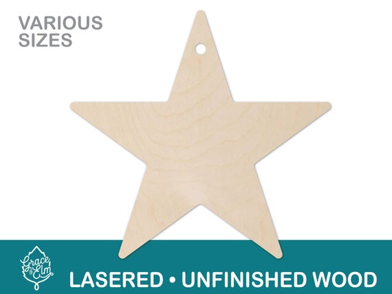 Star Laser Cut Star Laser Cut Shapes Create Your Own | Etsy