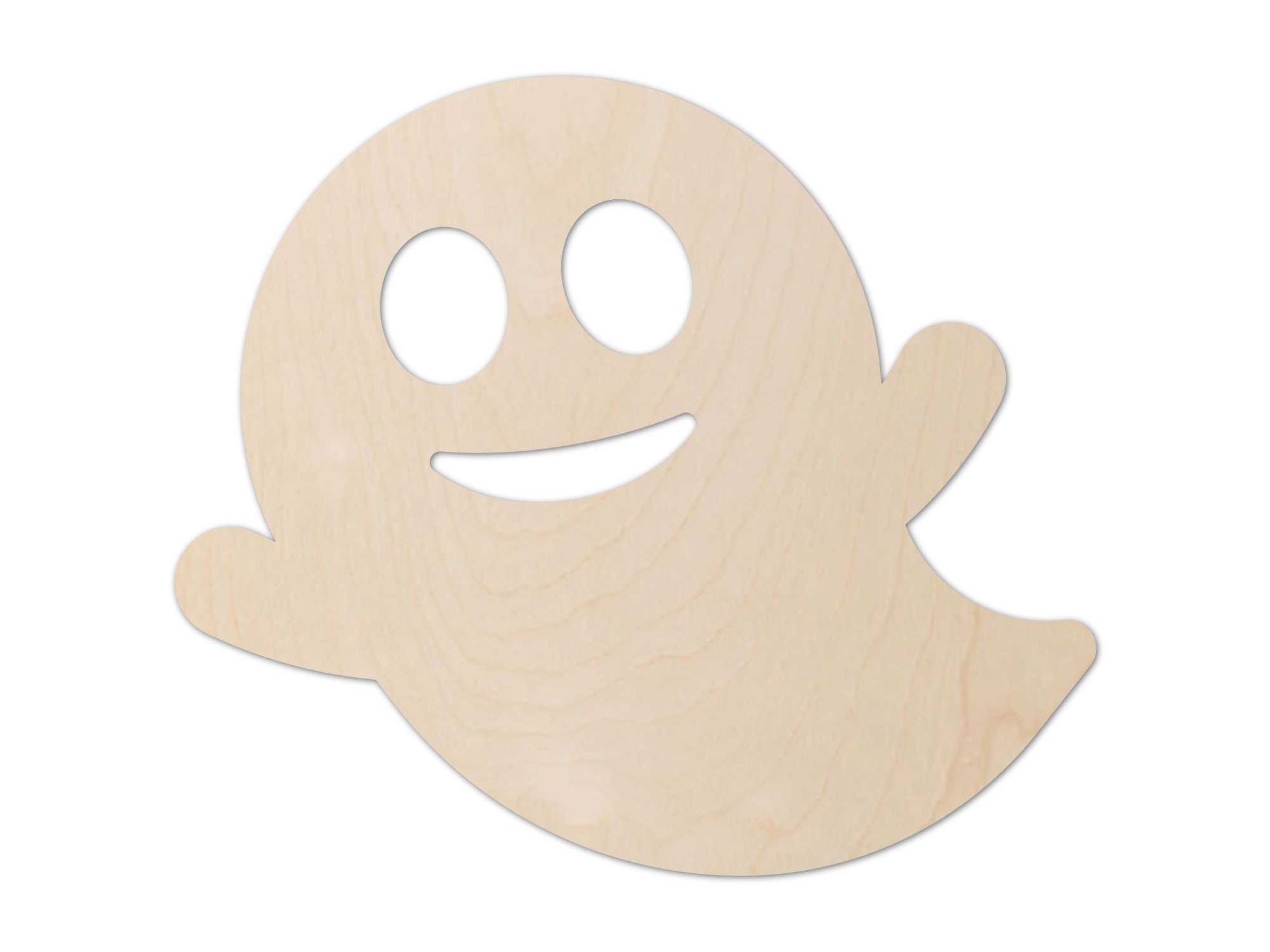 Ghost, Laser Cut Ghost, Happy Ghost Shape, Halloween Decor, Laser Cut ...