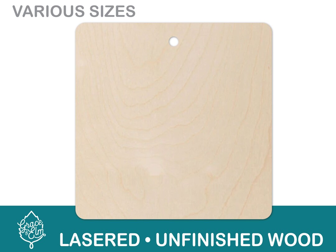 Square Laser Cut Square Laser Cut Shapes Create Your Own - Etsy