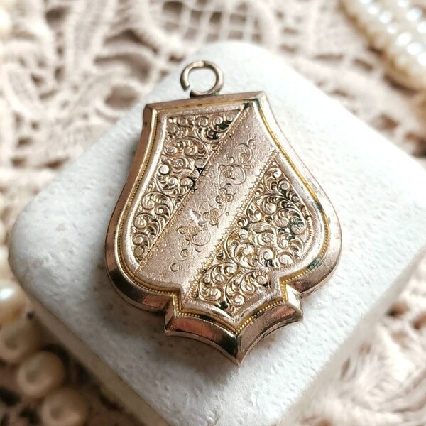 Shield Locket - Etsy