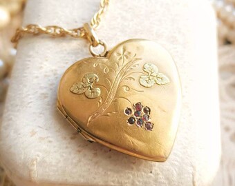 Solid 18k Gold Locket - Etsy
