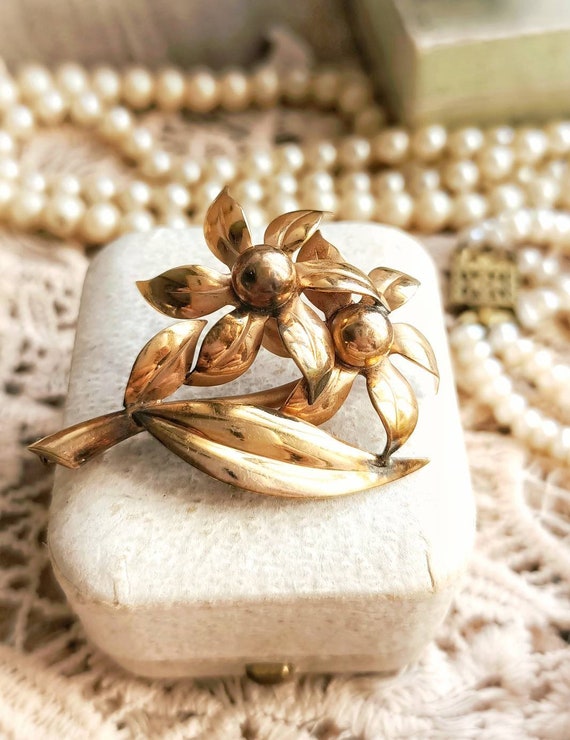 Beautiful Rose Gold Plated French Vintage c1920-1930s… - Gem