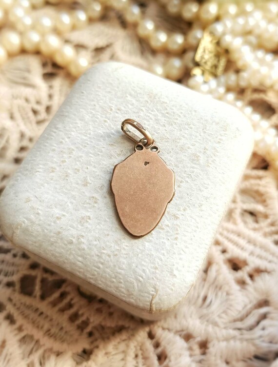 RARE Signed BECKER French Antique c1900 Rose Gold Fil… - Gem