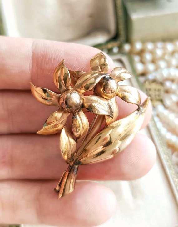 Beautiful Rose Gold Plated French Vintage c1920-1930s… - Gem