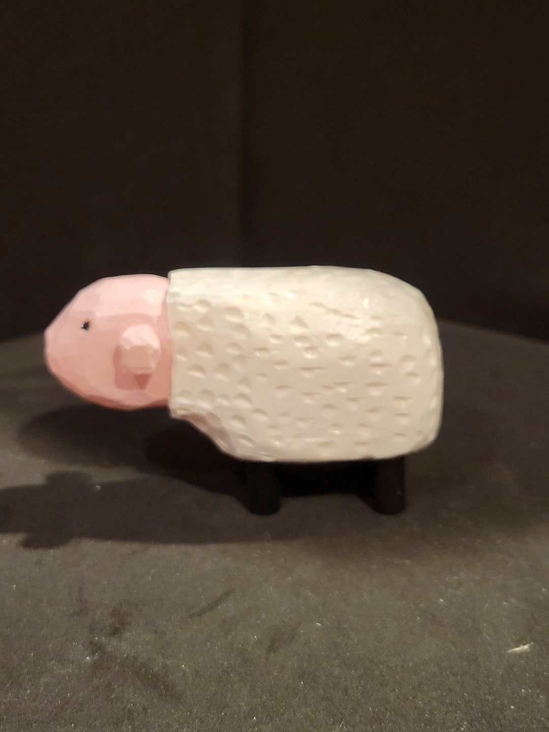 Hand Carved Hand Made Sheep Figurine Decoration - Etsy