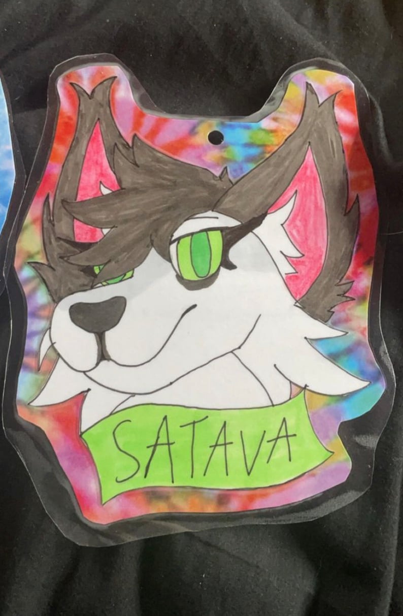 Custom Furry/oc Badges - Etsy