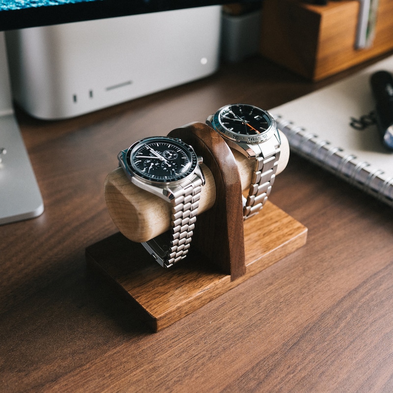 Wooden Watch Holder Stand - Etsy