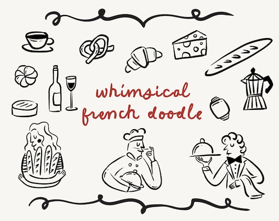Disegno Di Cibo Francese