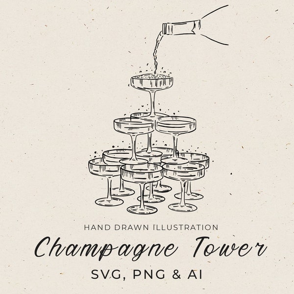 Ring Champagne Wall - Etsy UK