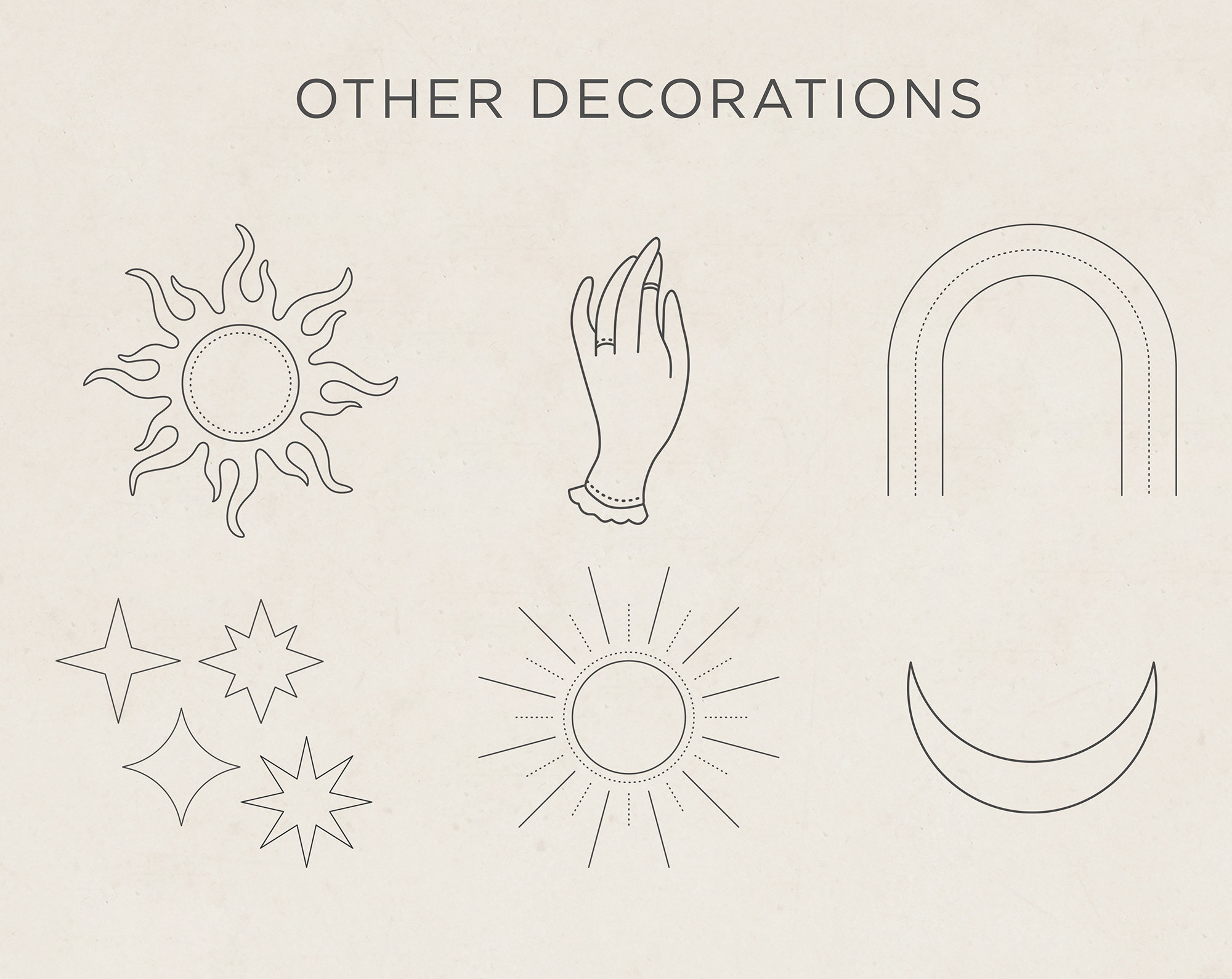 Ancient Greek Art Greek Mythology Clipart in Minimalist | Etsy