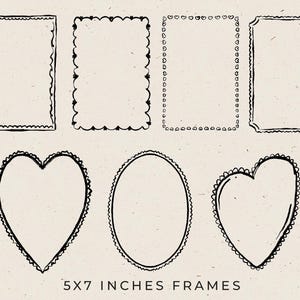 Hand Drawn Valentine's Day Illustrations for Greeting Cards in ...