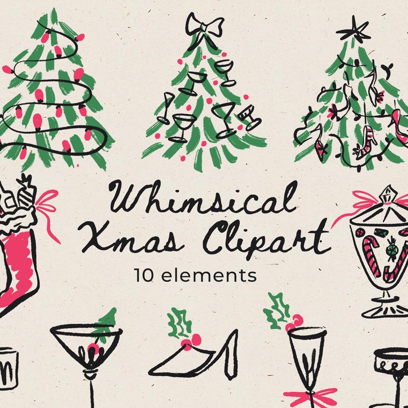 Holiday Illustration - Etsy