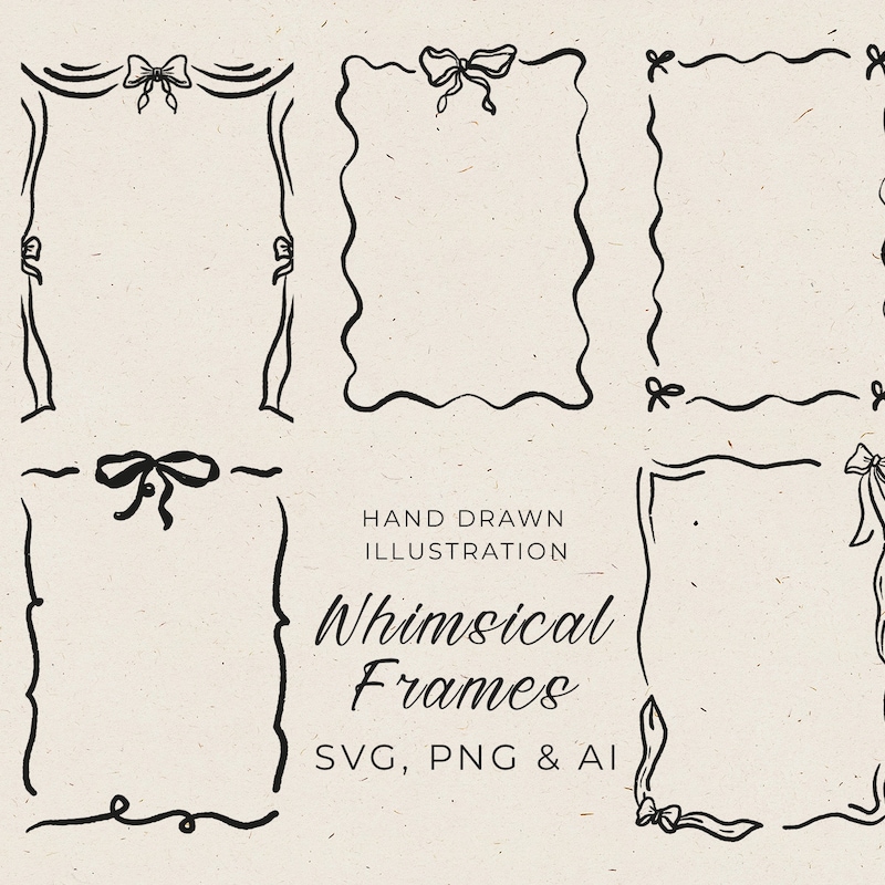 Coquette Border - Etsy