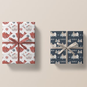 Scandinavian Digital Paper, Scrapbook Paper, Seamless Patterns ...