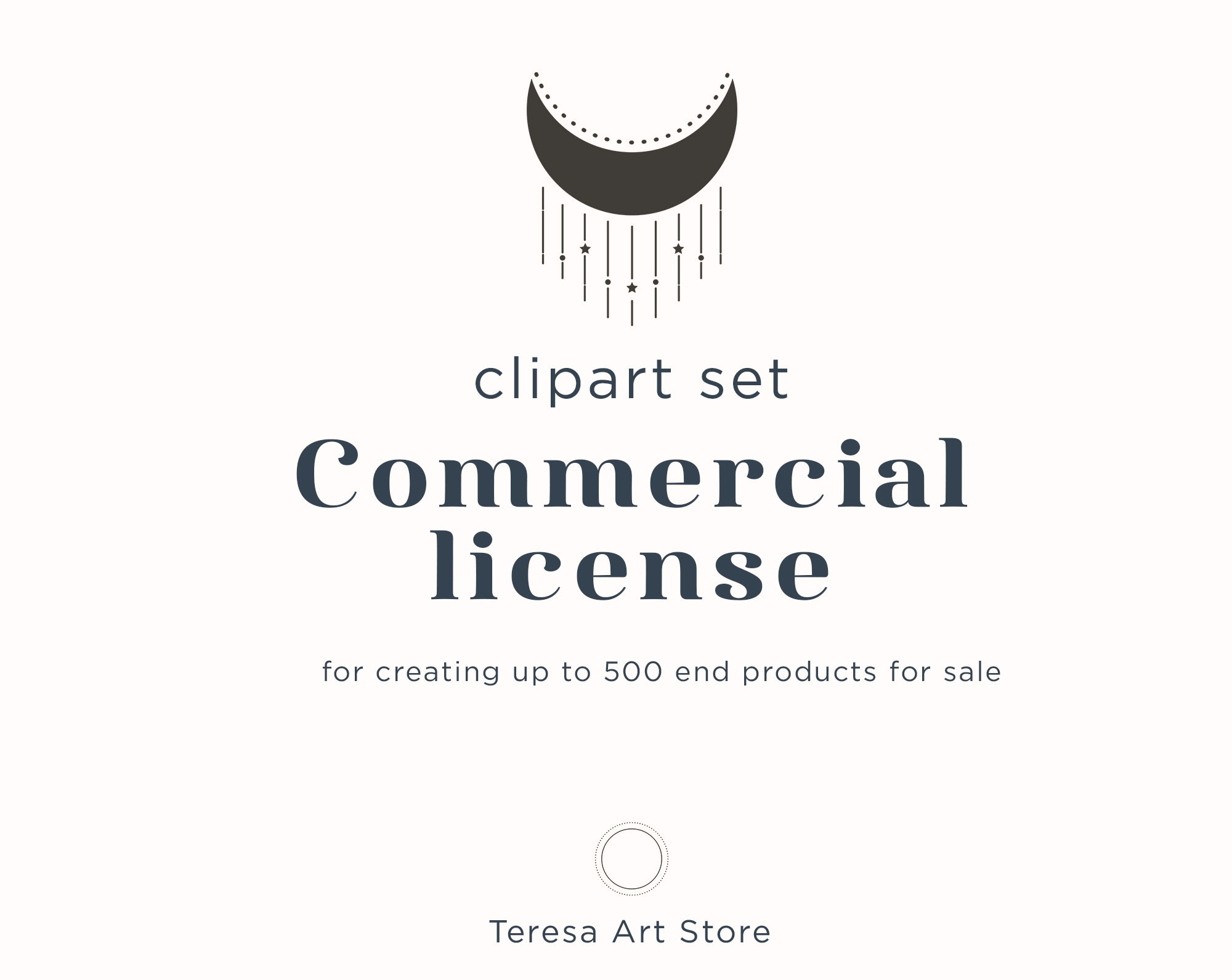Commercial License Clipart Products - Teresa Art Store - Etsy