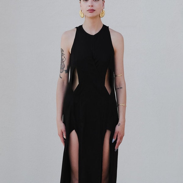 Double Slit Dress - Etsy