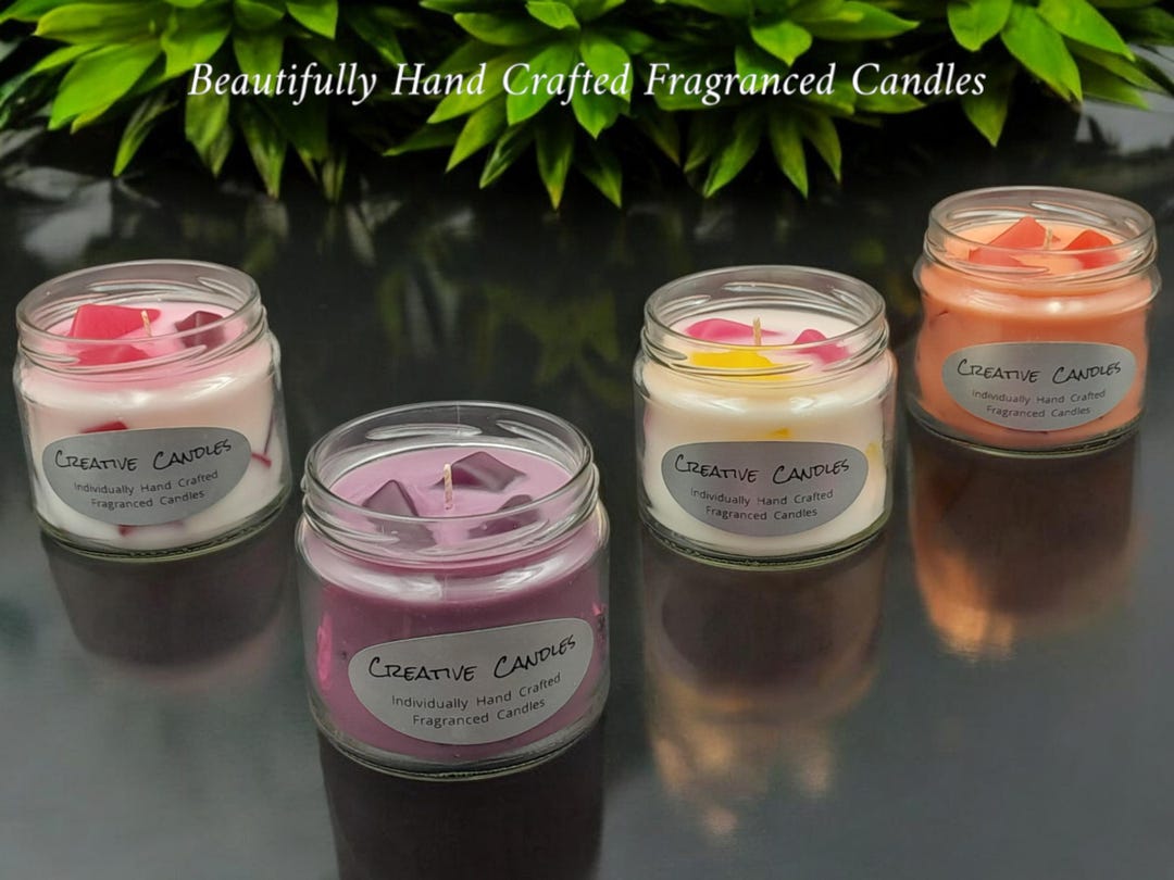 Handmade Fragranced Candles - 70 Stunning Fragrances Available - Buy ...