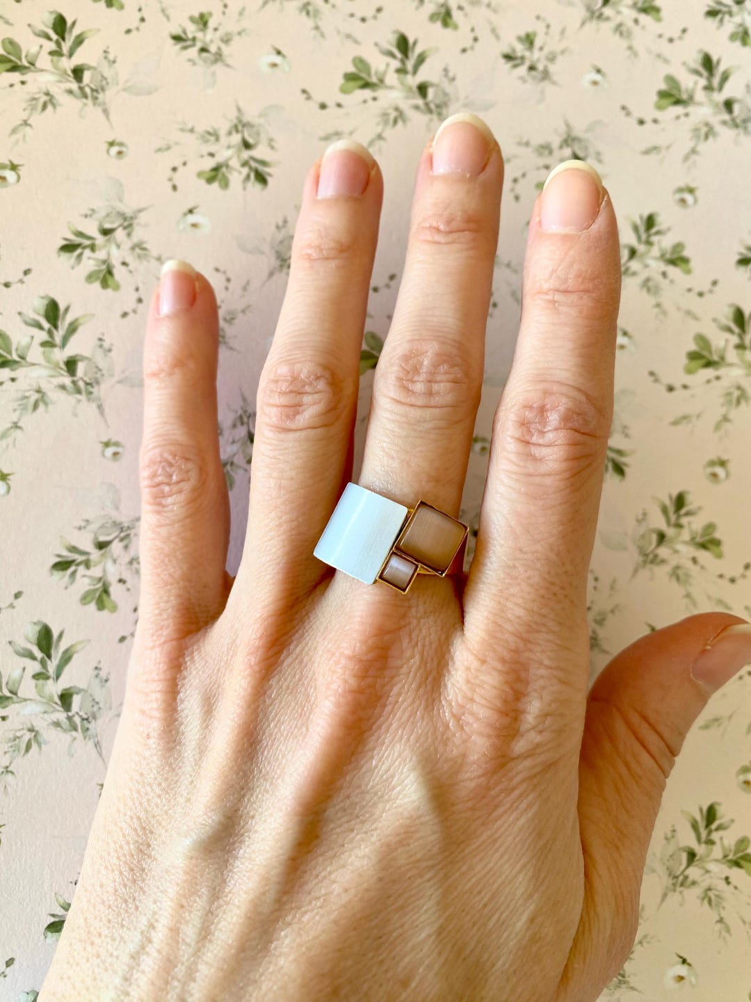 Christophe Poly - Vintage Ring - Gold - Etsy