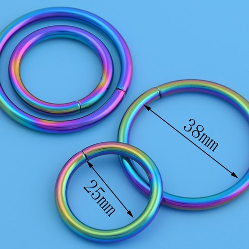 6pcs 1 25mm Rose Gold Rectangle Rings Alloy Rectangle | Etsy