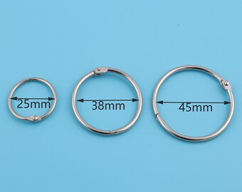 Book Binder Rings | Etsy