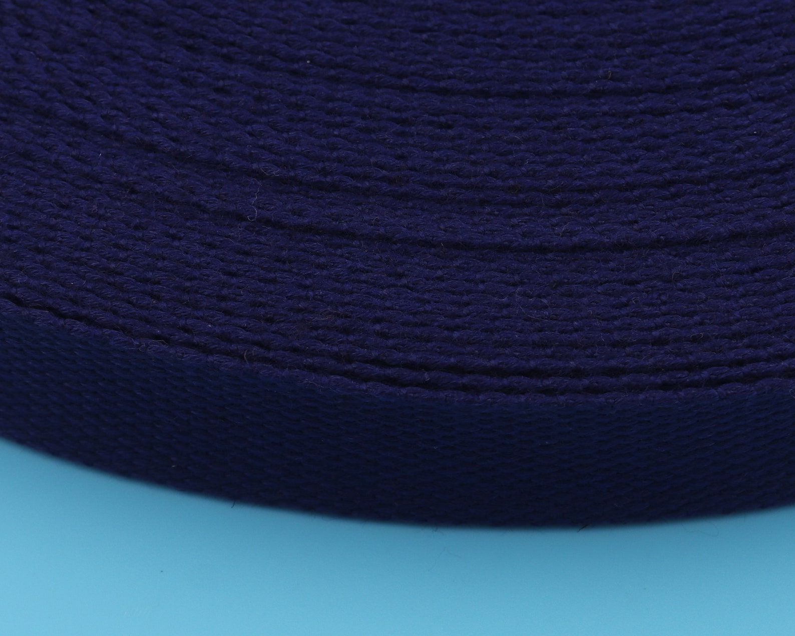 Navy Blue Cotton Webbing: 1" Key Fob, Leash & Strap Material - Etsy