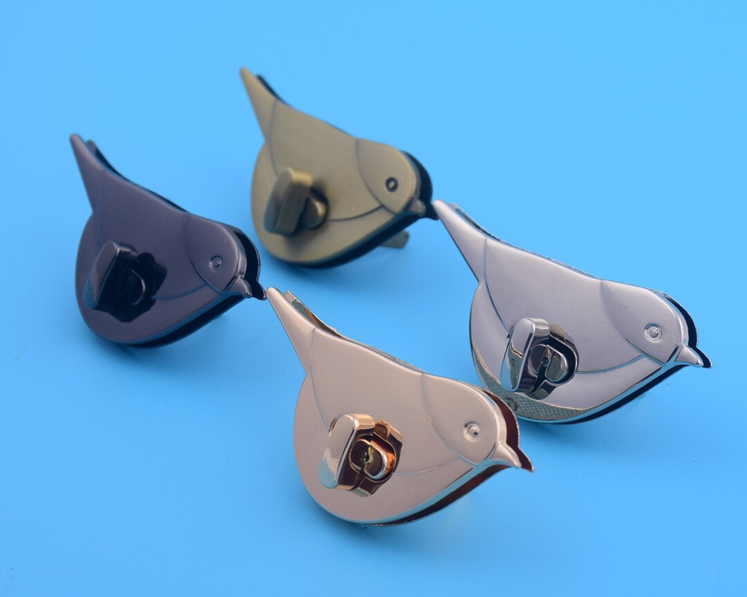 29*70 Mm Metal Bird Shaped Handmade Bag Lock Padlock Purse Lock Flip ...