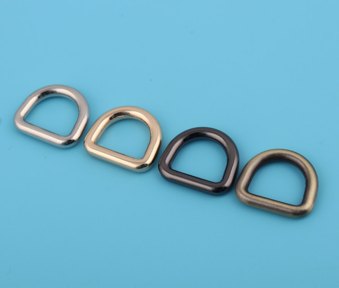 Metal D Ring Buckle: 16mm Seamless D Loop - Purse Bag Hardware - Etsy