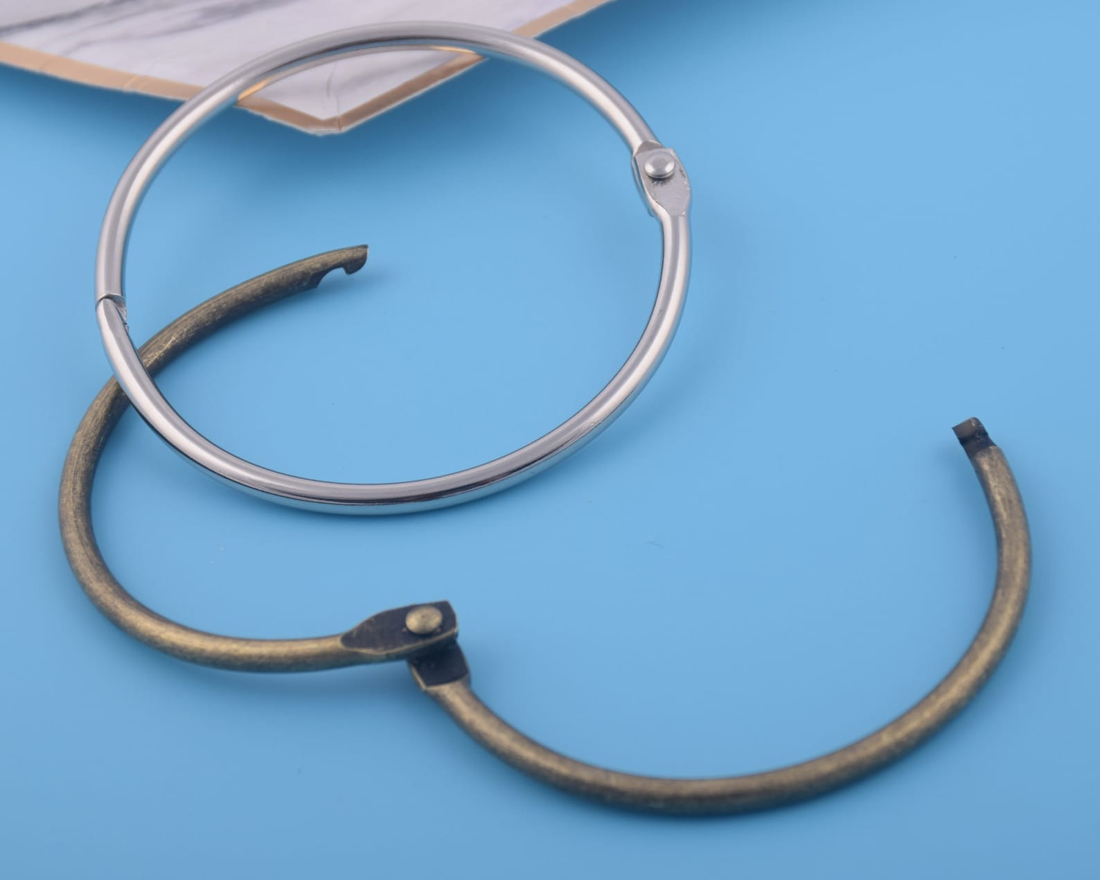 80mm Outer Binding Rings Metal Bindery Rings Book Card Binder - Etsy