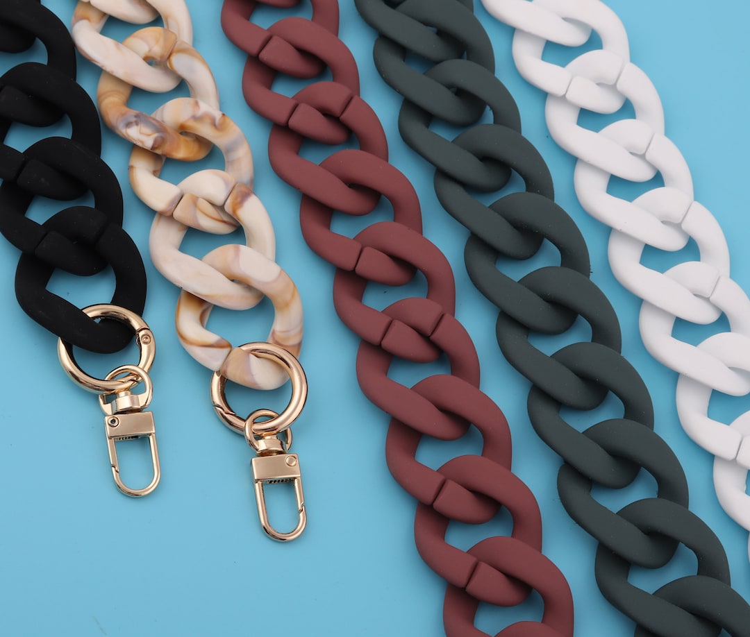 Acrylic Chain Purse Strap: Replacement Bag Handle - 45cm/85cm/120cm - Etsy