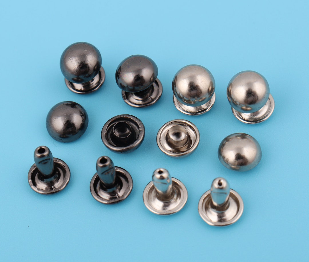 8mm Outer Metal Double Cap Round Rapid Rivets,round Rivets Dome ...