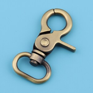 3/420mm Inner Metal Swivel Snap Hooks Swivel Clasp - Etsy