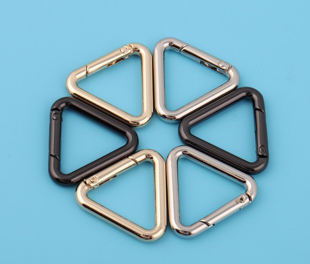 Metal Spring Triangle Ring: DIY Hardware Supplies (25mm Inner) - Etsy