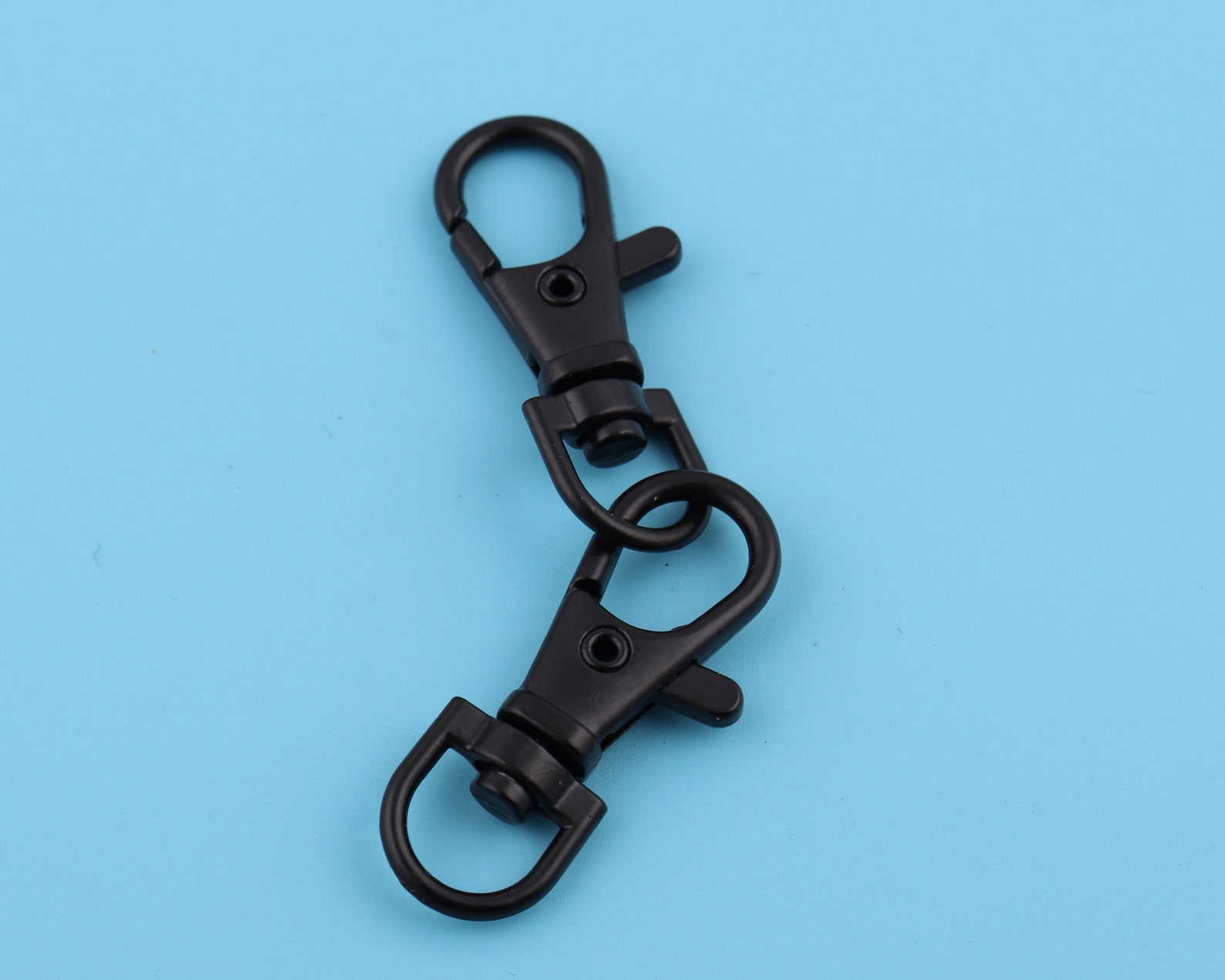 3/8 10mm Inner Matte Black Trigger Snap Clip Metal | Etsy