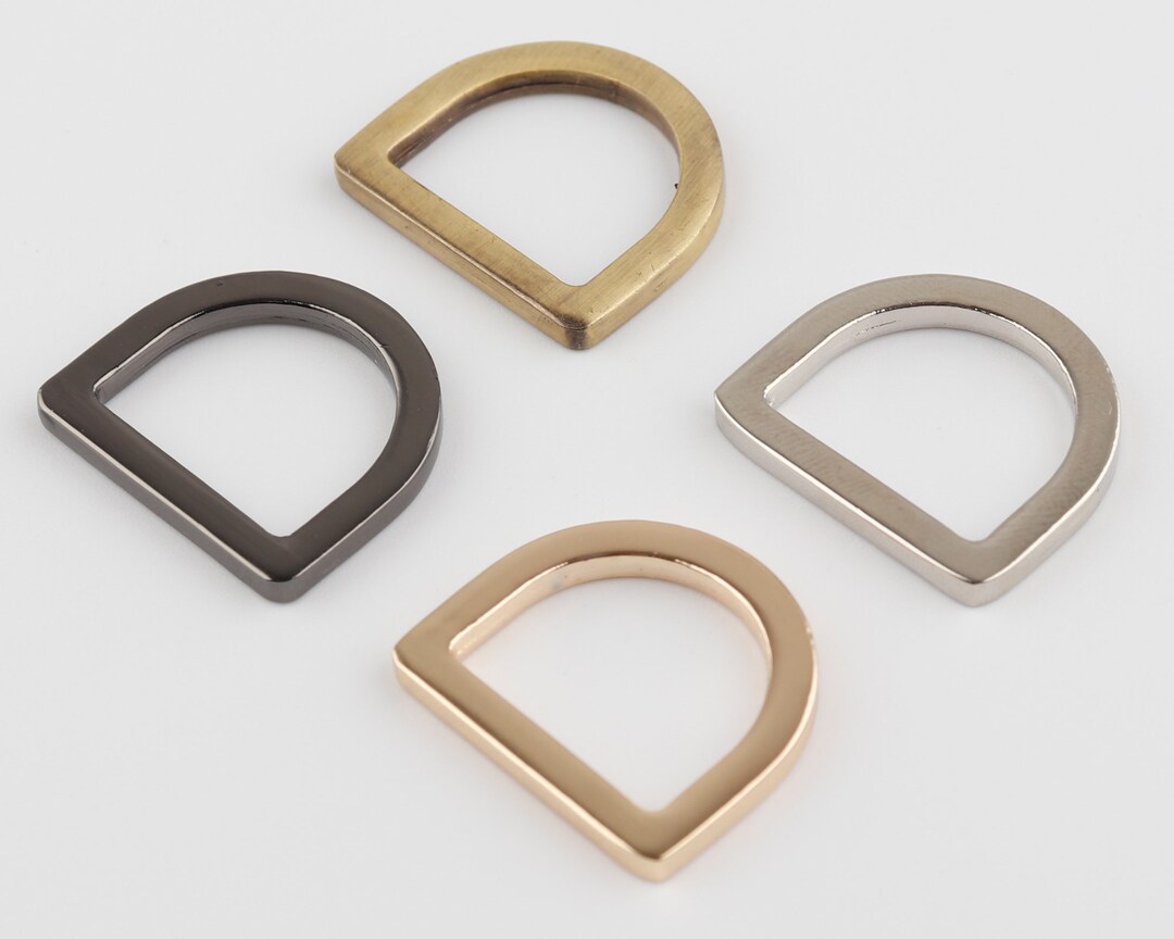 10 PCS 19mm Flat D Rings: Purse Bag Hardware Supply - Etsy