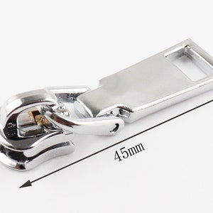 5# Alloy Zipper Heads Metal Teeth Head Slider Zipper Heads Clothing ...