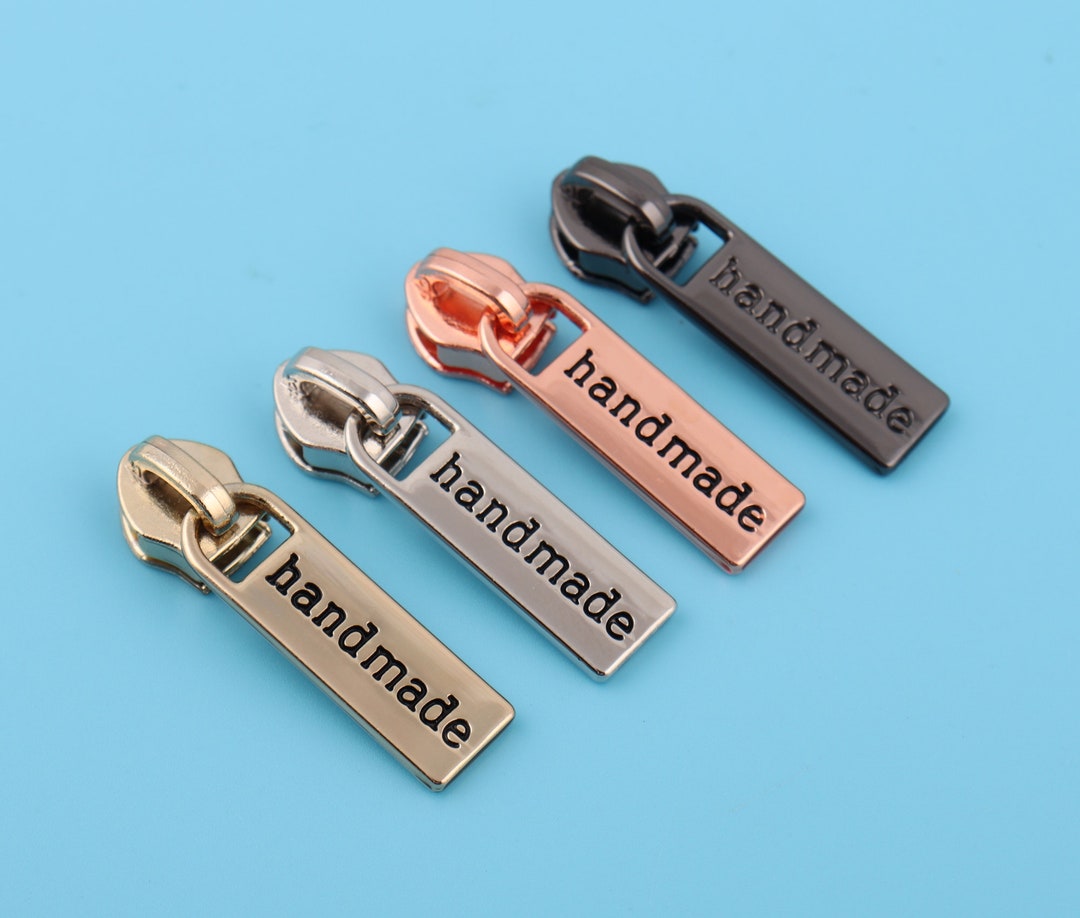 5# Alloy "handmade"zipper Heads Metal Teeth Head Slider Zipper Heads ...